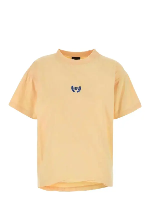 Balenciaga Cotton T-shirt - Yellow