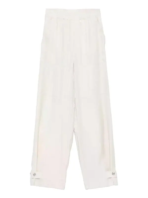 Liu Jo Elasticated-waist Trousers - Neutrals