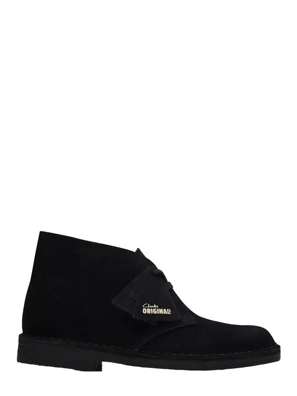Clarks Originals Desert Boot Suede - Black
