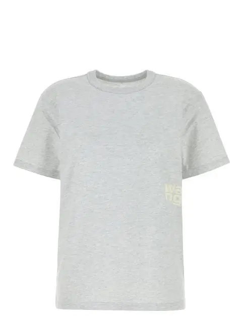 Alexander Wang Short Sleeve Tee - Heather Grey