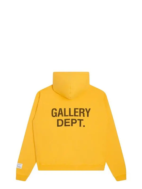 GALLERY DEPT. 90's Gd Logo Hoodie - Gold