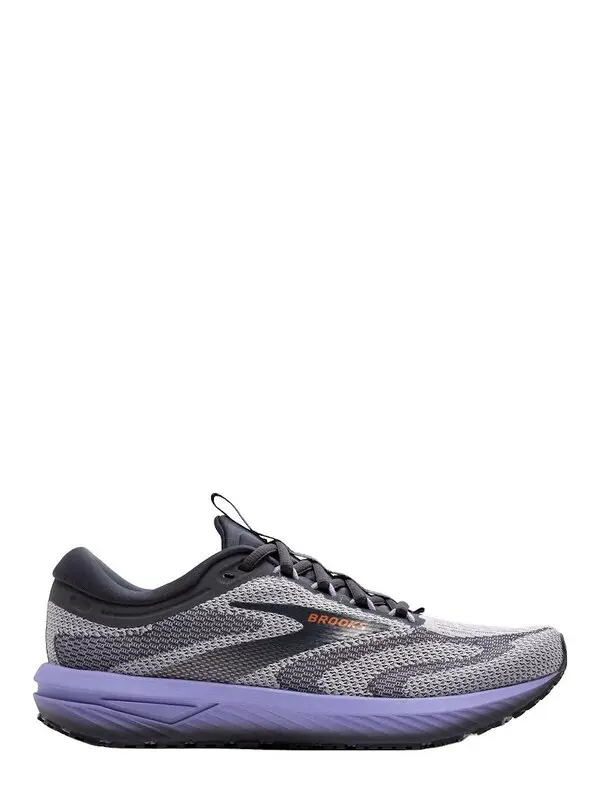 Brooks Revel 7 Athletic Sneakers - Sweet Lavender/ebony/alloy