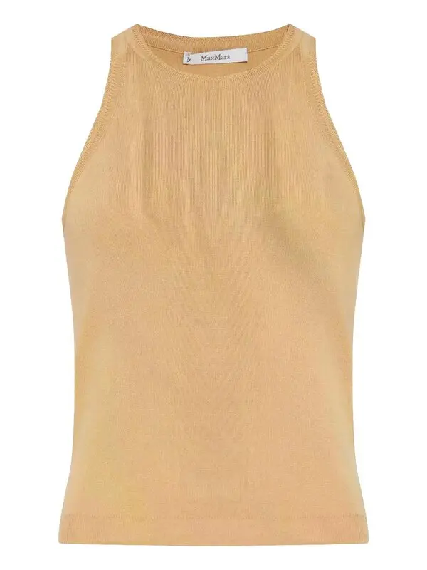 Max Mara Knitted Tank Top - Neutrals