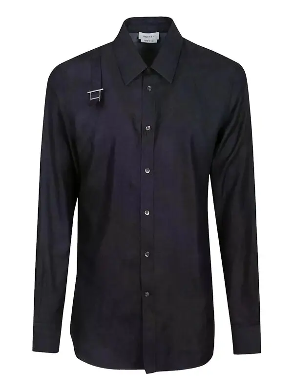 Alexander McQueen Button-down Shirt - Blue
