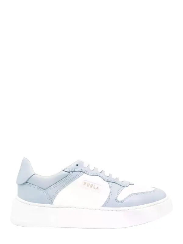 Furla Logo-lettering Sneakers - Blue