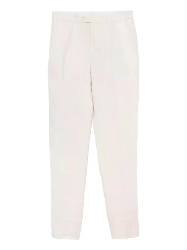 Brunello Cucinelli Linen Trousers - Neutrals