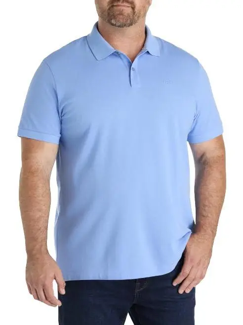 BOSS Big & Tall Pallas Polo Shirt - Bright Blue