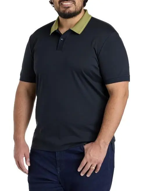 BOSS Big & Tall Phillipson 199 Polo Shirt - Dark Blue