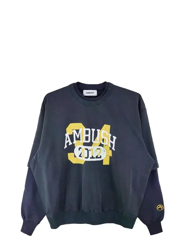 AMBUSH Logo-print Sweatshirt - Blue