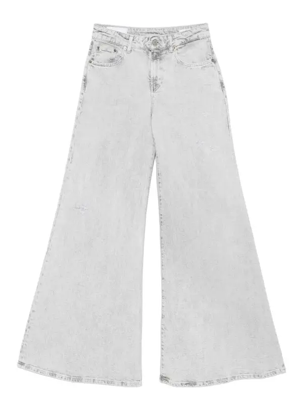 DONDUP Marlen Wide Leg Jeans - Grey