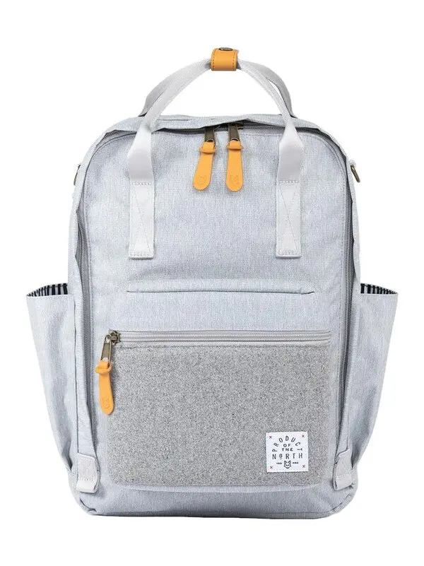 PRODUCT OF THE NORTH Elkin Sustainable Diaper Backpack - Heather Grey