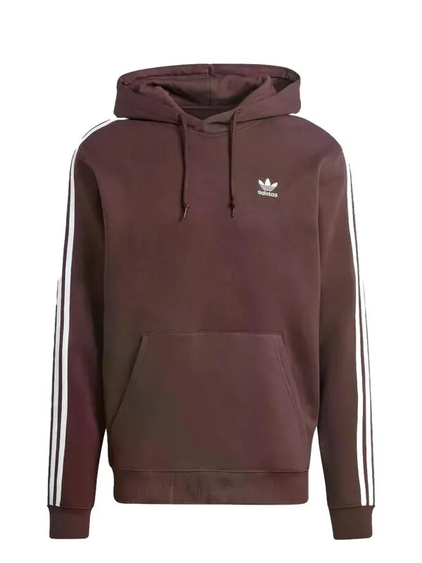 Adidas 3-stripes Hoodie - Brown