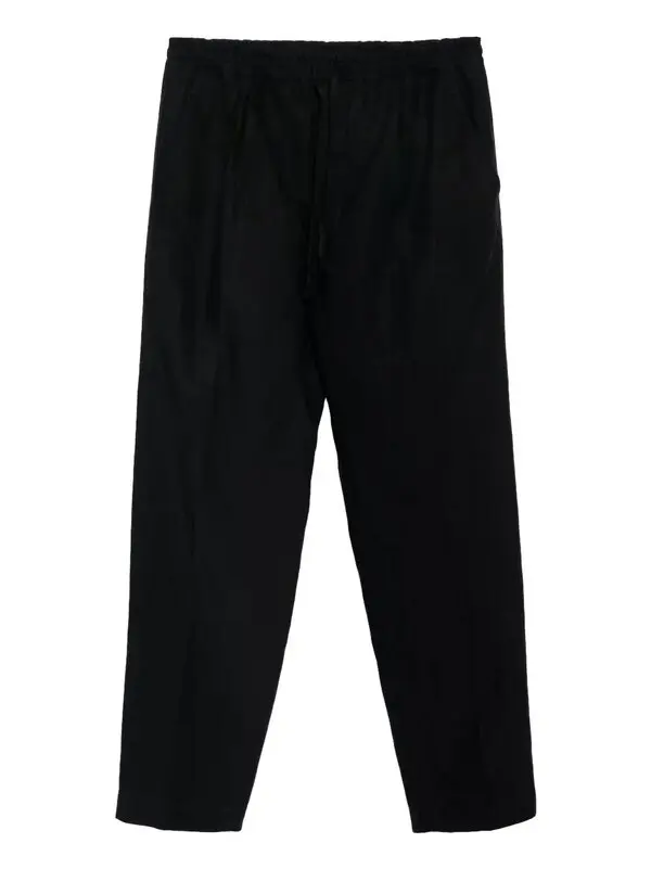 Comme Des Garçons Drawstring Trousers - Black