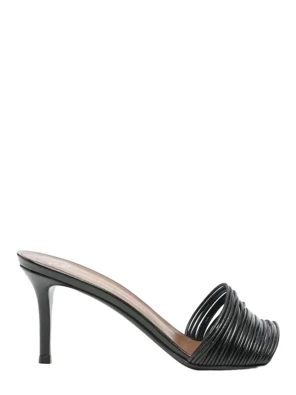 GIUSEPPE ZANOTTI 75mm Intriigo Sandals - Black