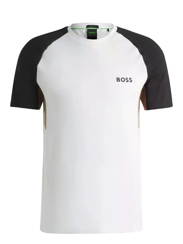 BOSS Colour-block T-shirt - White