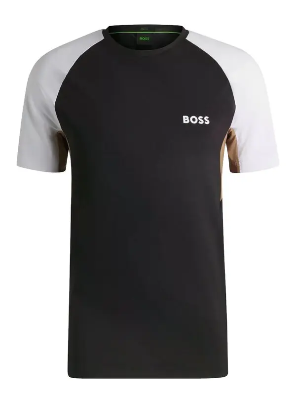 BOSS Colour-block T-shirt - Black