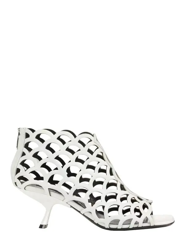 SERGIO ROSSI 60mm Sr Mermaid Sandals - White