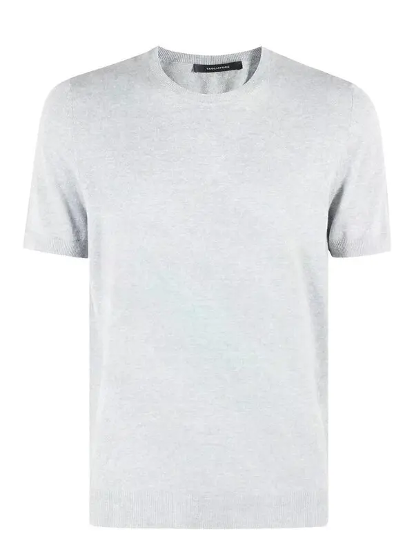 Tagliatore Mélange-effect T-shirt - Neutrals