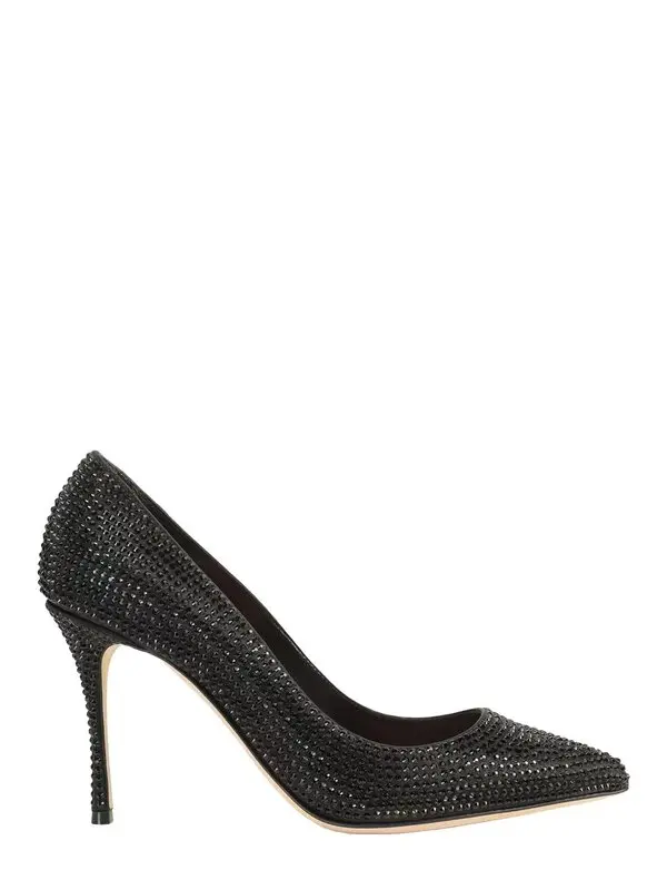 SERGIO ROSSI 90mm Godiva Pumps - Black