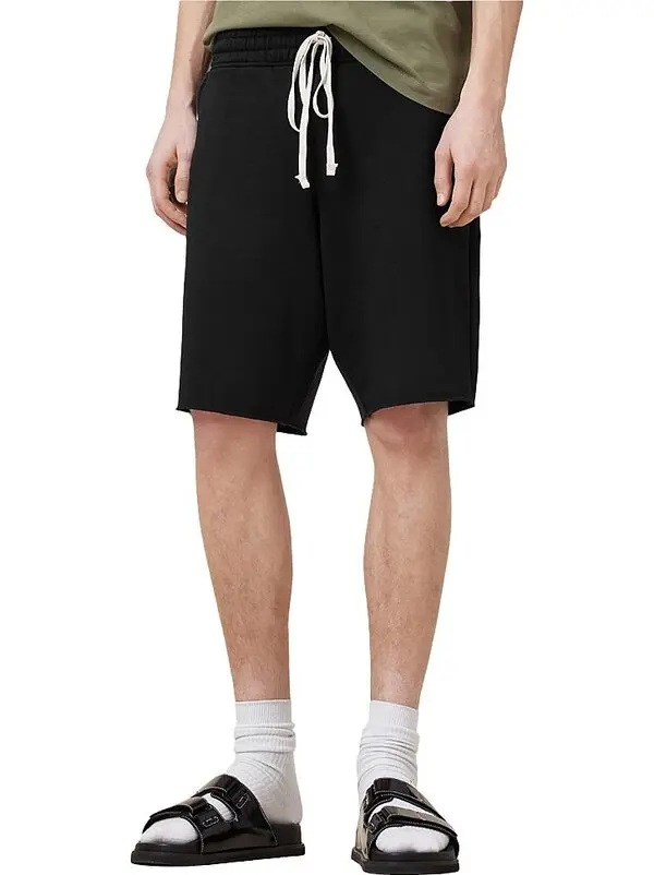 ALLSAINTS Helix Regular-fit Sweatshorts - Jet Black