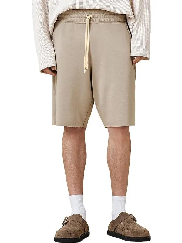 ALLSAINTS Helix Regular-fit Sweatshorts - Mire Brown