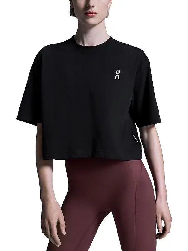 On Club Boxy T-shirt - Black