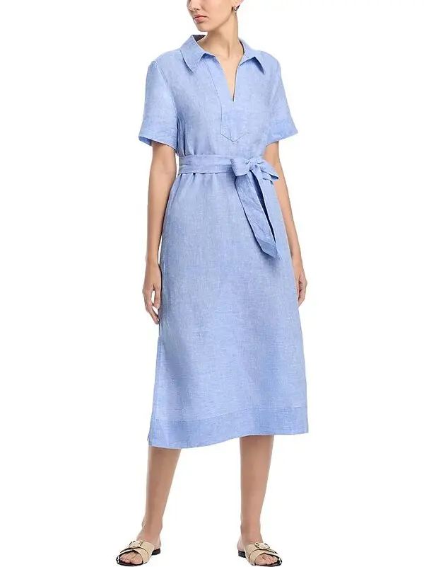 Tommy Bahama Coastalina Popover Midi Dress - Buccaneer Blue