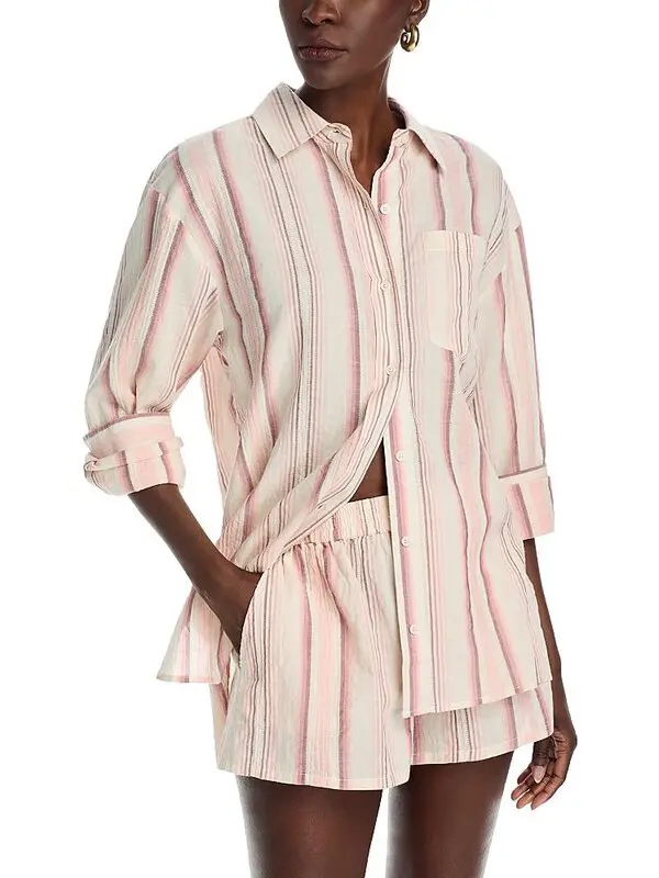 Steve Madden Murphy Shirt - Pink