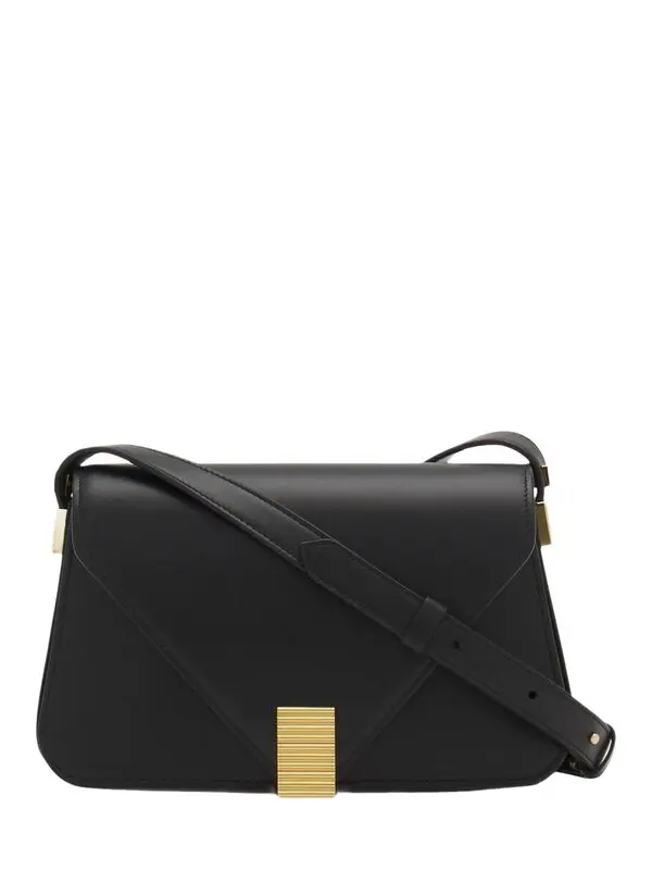 LANVIN Concerto Arpege Leather Bag - Black