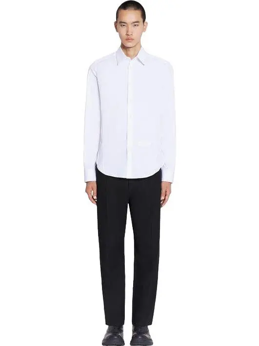 LANVIN Fitted Shirt - Optic White