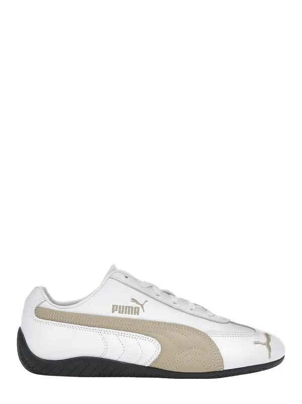 PUMA Speedcat Leatherin Sneakers - White/toasted Almond