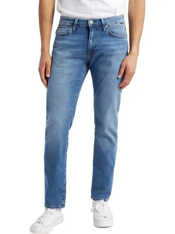 MAVI Marcus Slim Straight Leg Jeans - Used Williamsburg