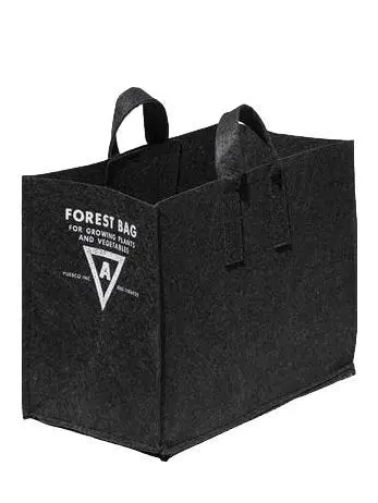 PUEBCO Forest Rectangle Bag - Black