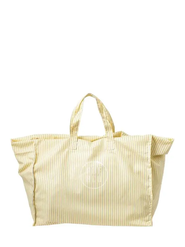 PUEBCO Shirt Fabric Tote - Yellow