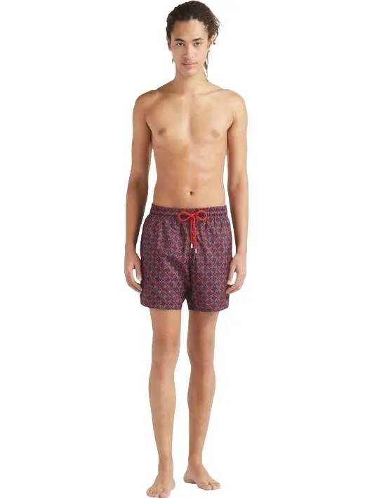 Vilebrequin Crab Ballons Ultra-light Packable Swim Shorts - Bleu Marine