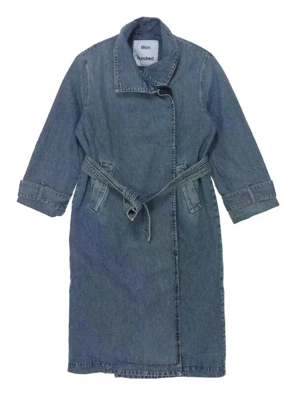 WON HUNDRED Adrianna Coat - Blue