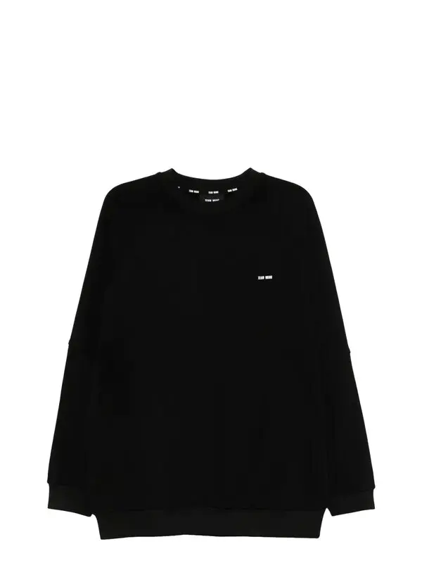 TEAM WANG DESIGN Crew-neck Sweatshirt - Black