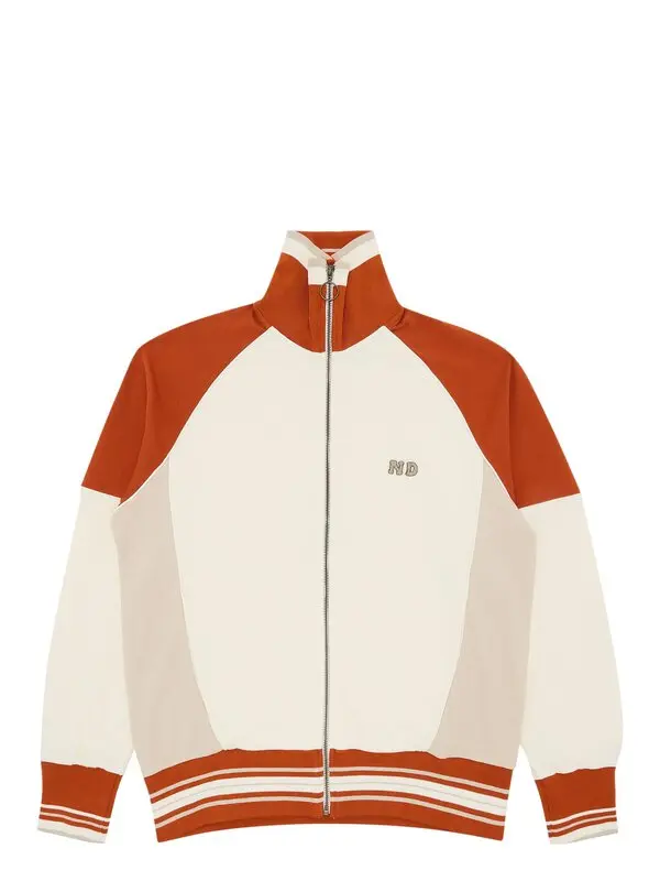 NICHOLAS DALEY Full-zip Track Jacket - Cream