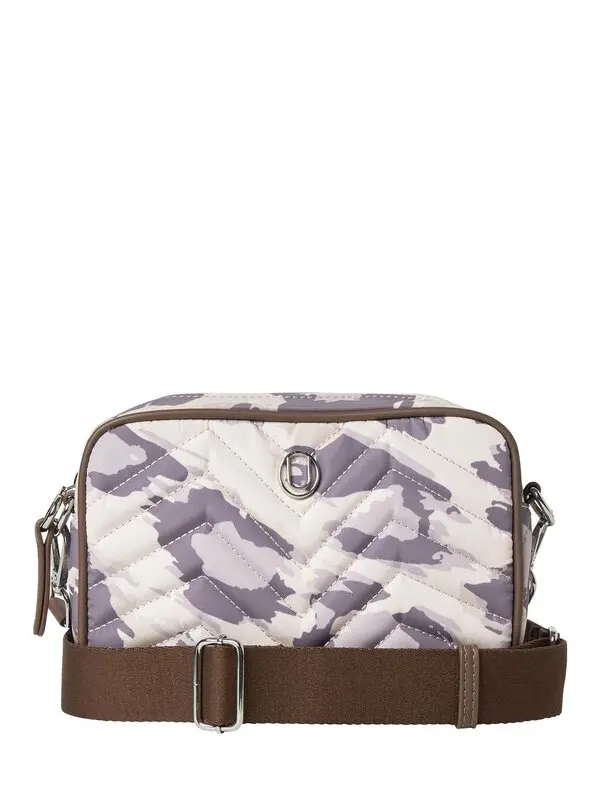 URBAN ORIGINALS Viva Quilt Crossbody Bag - Leopard