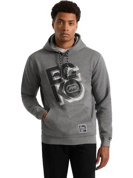 ECKO UNLTD. Revived Po Hoodie - Marled Grey