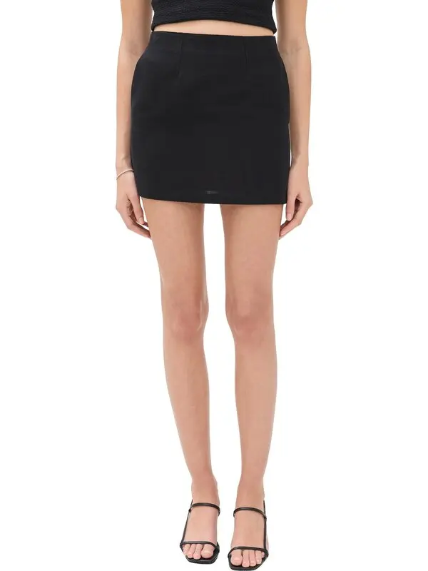 ALIGNE Hadley Mini Skirt - Black