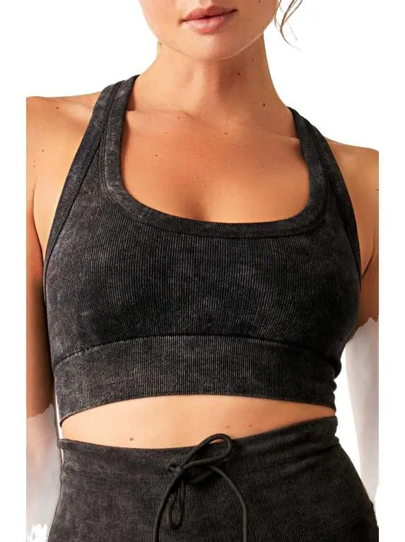 Free People Go To Sports Bra - Black