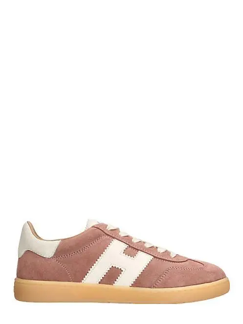 Hogan Suede Low-top Trainers - Pale Pink