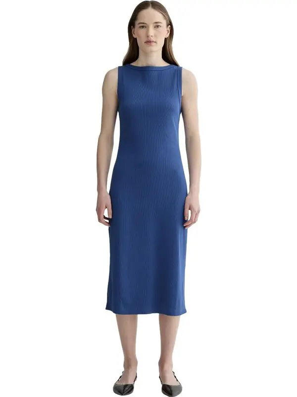 Everlane Tank Midi Dress - Bright Cobalt