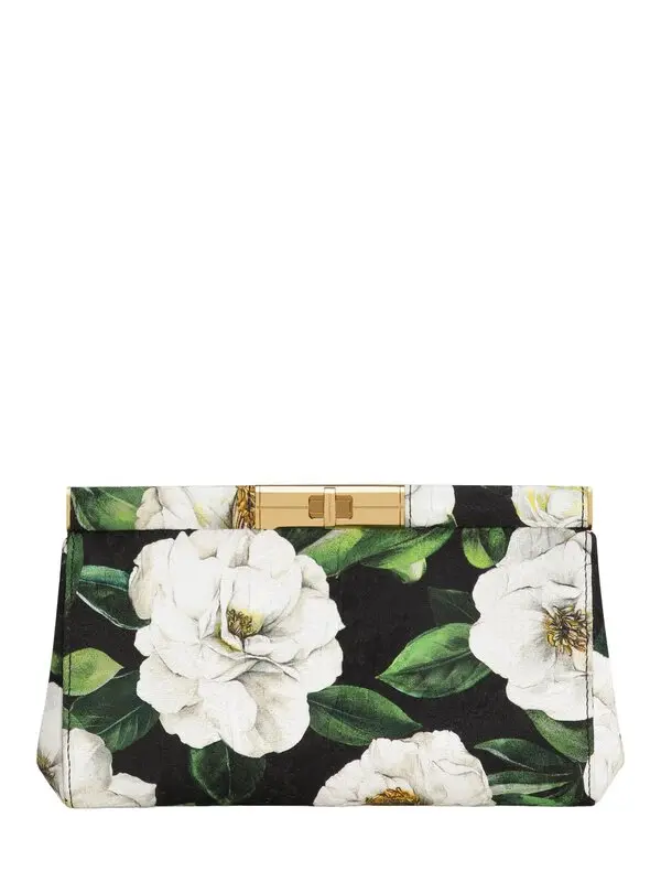 Dolce & Gabbana Marlene Printed Brocade Shoulder Bag - Print