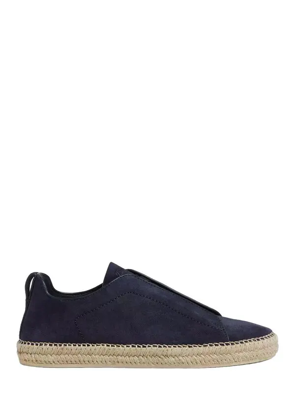 Zegna Triple Stitch Espadrilles - Blue