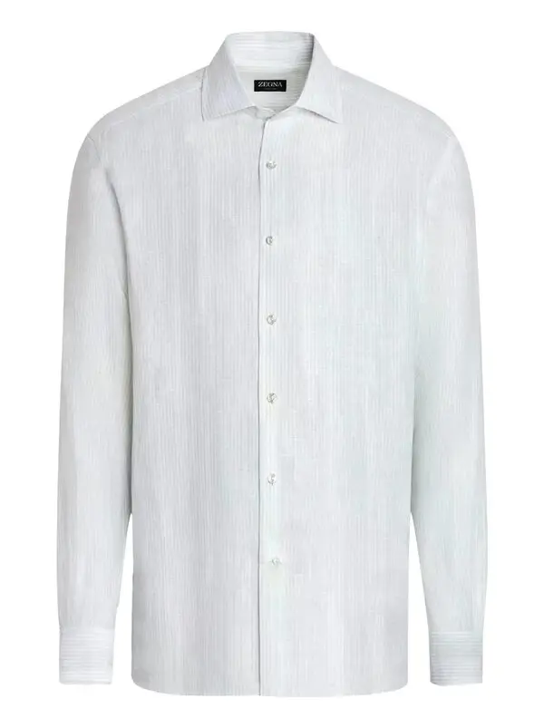 Zegna Oasi Lino Shirt - White
