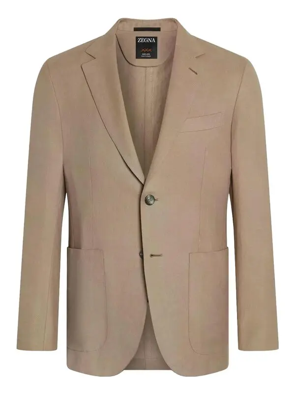 Zegna Oasi Lino Blazer - Neutrals