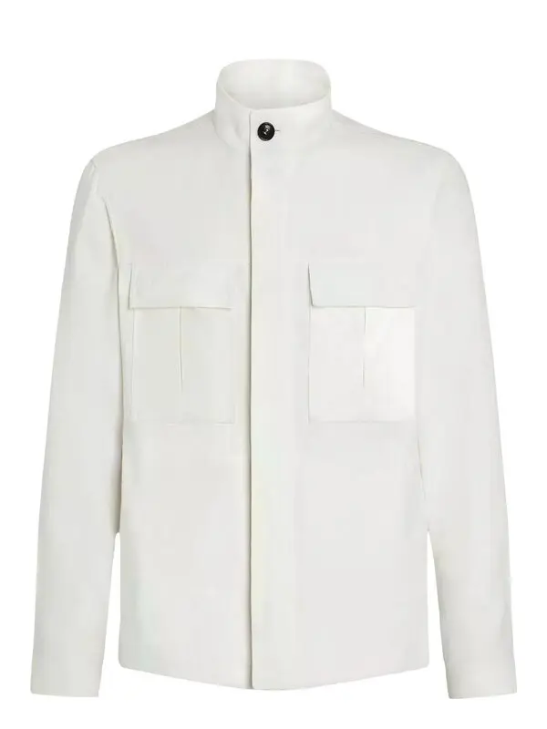 Zegna Oasi Lino Jacket - White