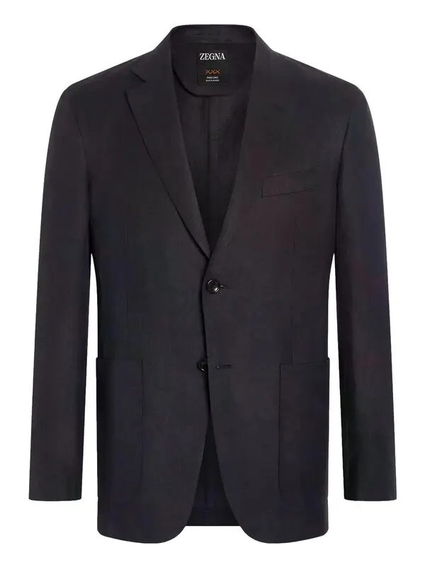 Zegna Oasi Lino Blazer - Blue